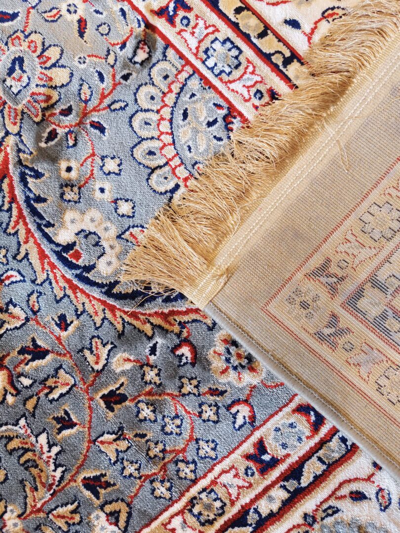 Silver Serenade Handmade Luxury Rug | Colorful Decor Mumbai